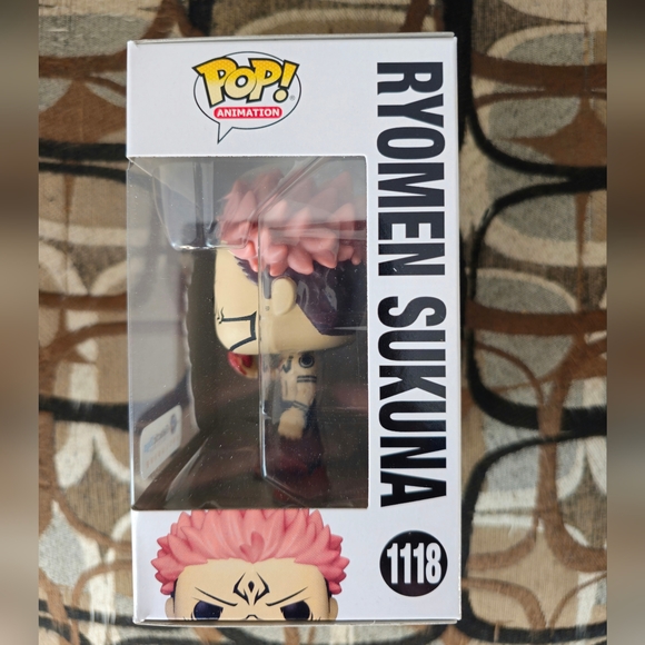 Funko | Other | Funko Pop Ryomen Sukuna W Heart 118 Jujutsu Kaisen ...